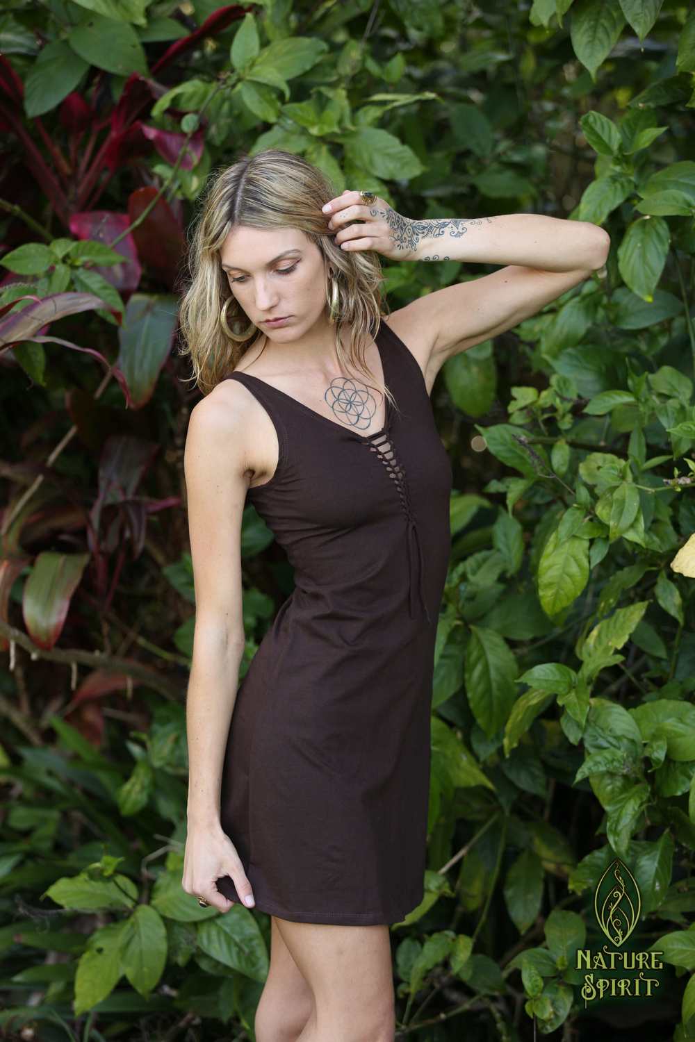 Dakini Dress - Festival Boho Pixie Style, Psytrance, Mini Bodycon ...