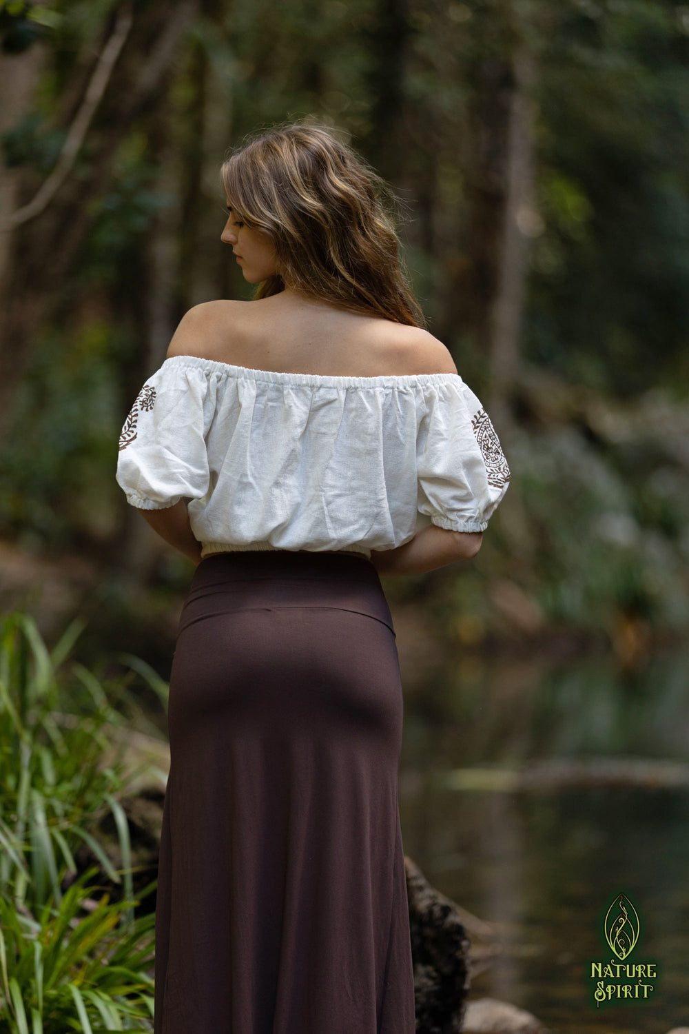 Gaia Top - Off Shoulder Top - Peasant Top - Gypsy Top - Boho Top ...